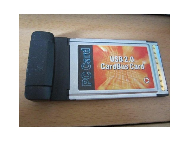 PC Card USB 2.0 CardBus 2 Port adapter