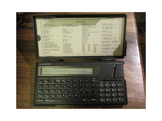 Texas Instruments TI-74 BasiCalc