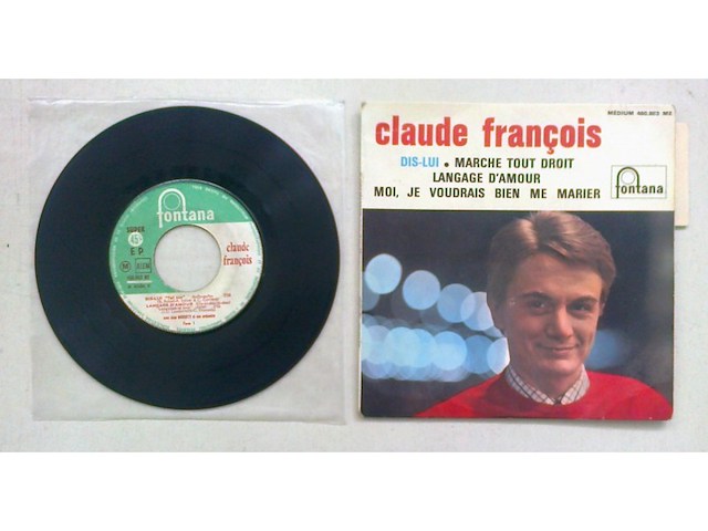 CLAUDE FRANCOIS - Dis-Lui (EP) Made in France