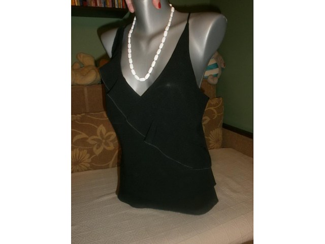 ZARA crna majica / kosulja na bretele 40.