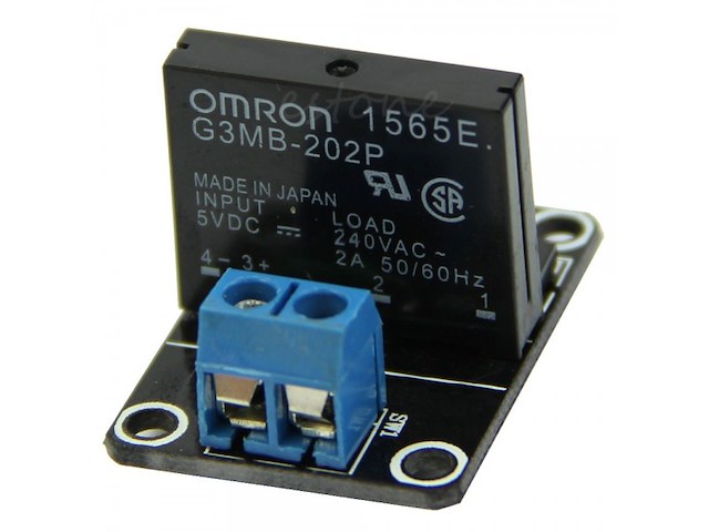 ♦ Modul sa SSR  releom Omron G3MB-202P - 240V 2A ♦