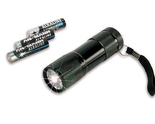 ANSMANN Baterijska lampa ACTION 9 LED AAA