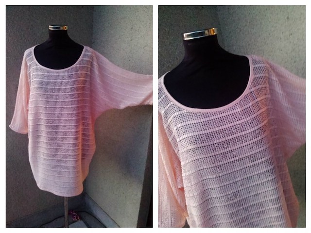 PRELEPA BLUZA-TUNIKA XXXL