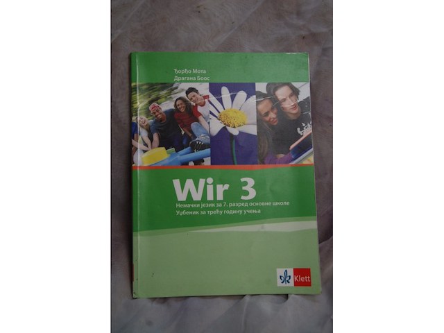 Wir 3 - Nemacki jez. za 7. raz. - udzbenik