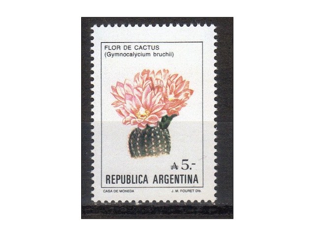 Argentina,Flora 1987.,čisto