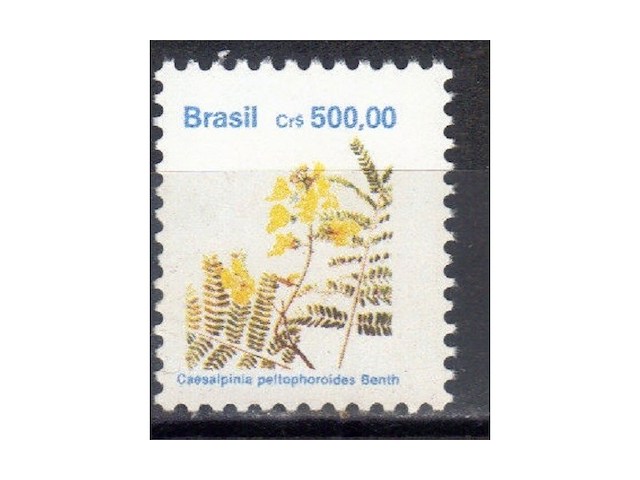 Brazil,Flora 1991.,čisto