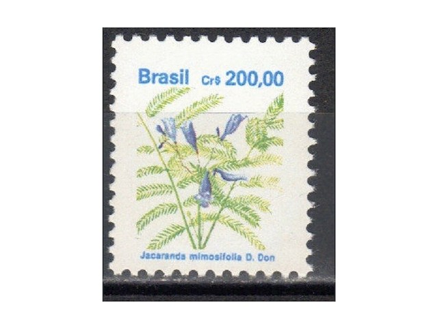 Brazil,Flora 1991.,čisto