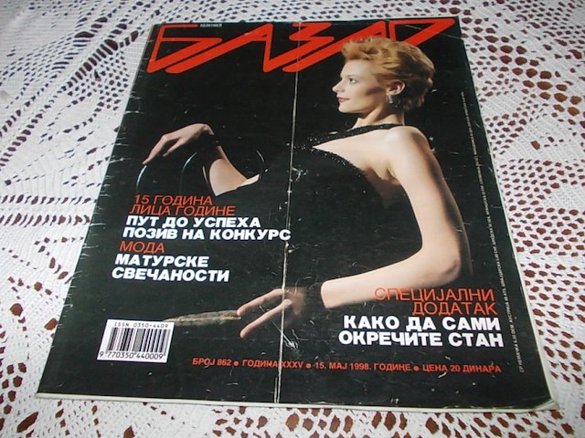 Bazar(Politika) br.862 ((15.Maj 1998.)