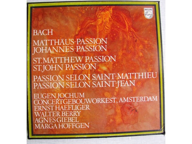 J.S. Bach - Johannes Passion/St.John Passion 7 LP