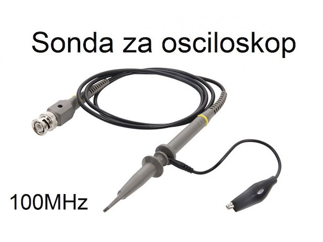 Sonda za osciloskop DC-100MHz 600V x1/x10