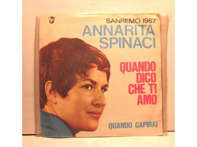 ANNARITA SPINACI - Quando Dico Che Ti Amo
