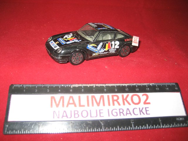 BURAGO Porsche 911 Carrera  1/43 (K36-85ao)