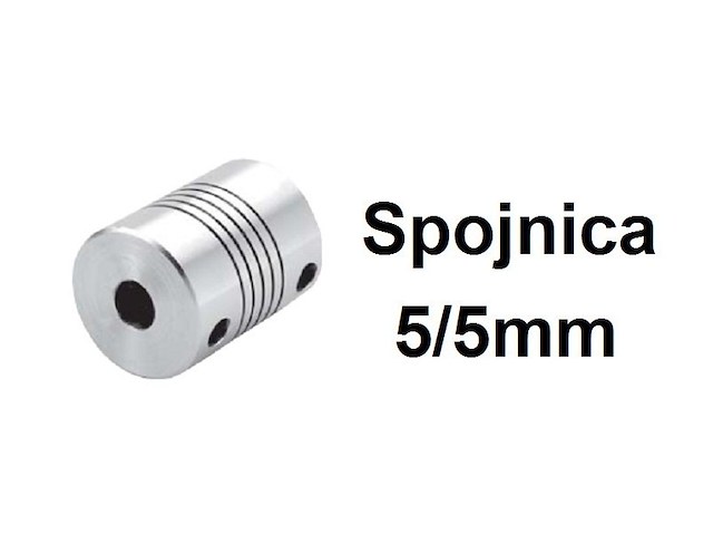 Elasticna spojnica za motor - 5/5 mm