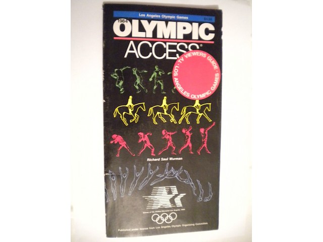 Brošura sa Olimpijskih igara u Los Anđelesu `84
