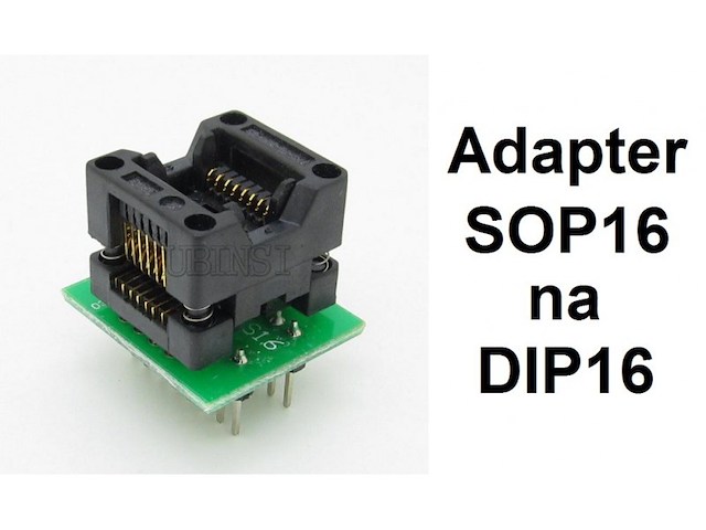 Adapter SOIC16 / SOP16 na DIP16