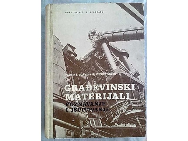 Gradjevinski materijali-Ing.V.Tufegdzic