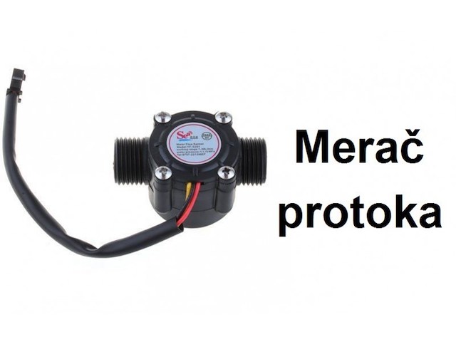 Merac protoka vode 1-30 L/min - 1/2``