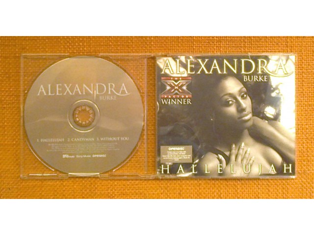 ALEXANDRA BURKE - Hallelujah (CDEP) Made in Emgland