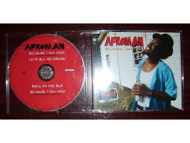AFROMAN - Because I Got High (CDEP) Made in EU
