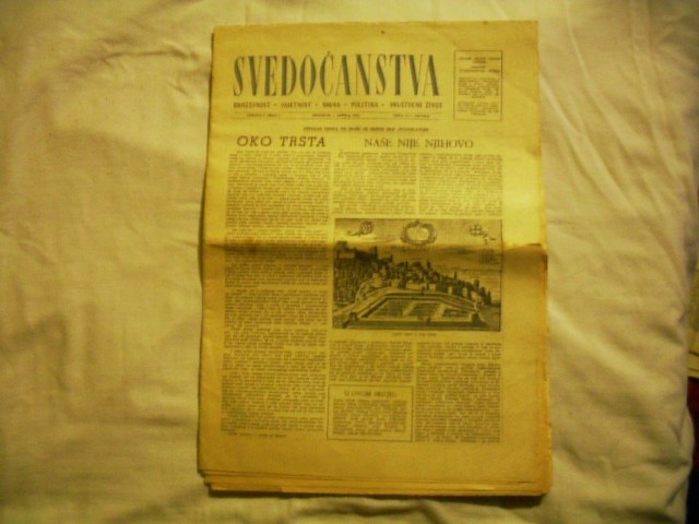 Svedocanstva broj 2, 05.04.1952