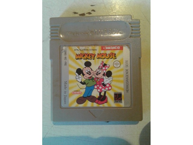 nintendo game boy mickey mouse ispr sa slika