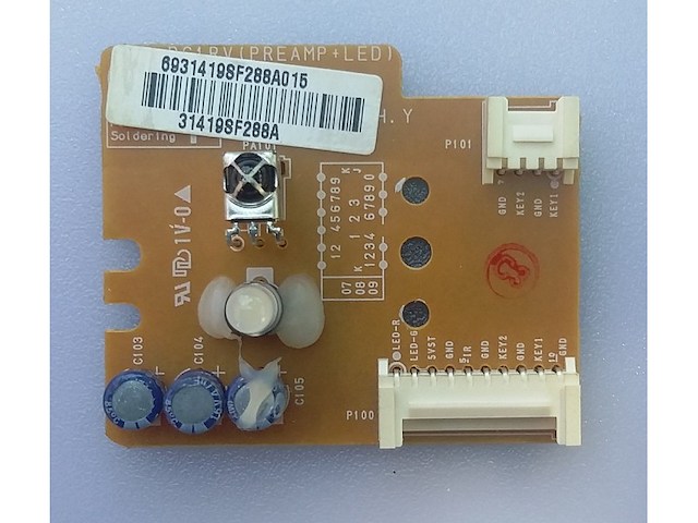 LG IR pcb PREAMP+LED