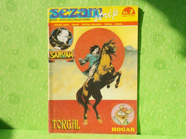 SEZAM STRIP BROJ 2 THORGAL SARVAN HOGAR