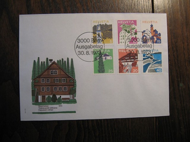 Svajcarska FDC 1973 (#643)