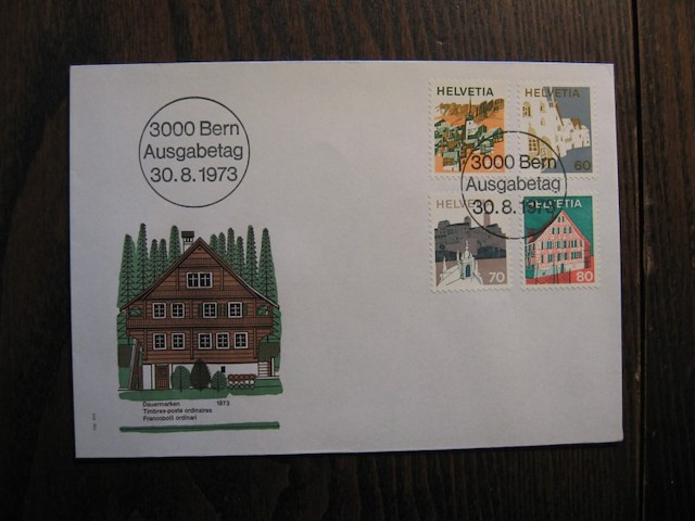 Svajcarska FDC 1973 (#633)