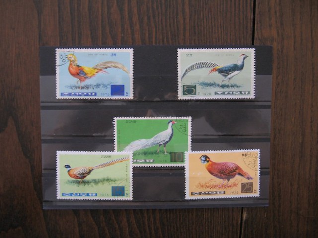 Korea Ptice Serija 1976  (4659)