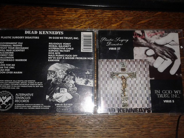 DEAD KENNEDYS-PLASTIC SURGERY DISASTERS/IN GOD WE TRUST
