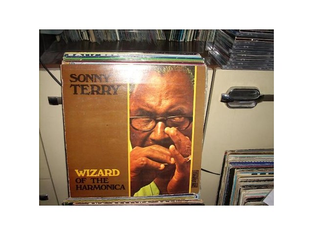 Sonny Terry-Wizard of the harmonica LP