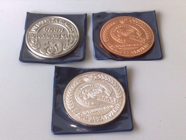 Medalje za kvalitet Novosadskog sajma