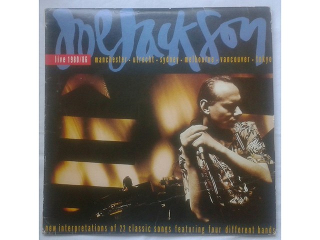 JOE  JACKSON  - 2LP  LIVE  1980/86