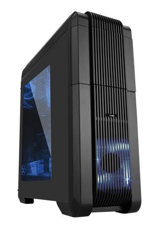 CASE MS MONSTER BLUE LED FAN gaming bez napajanja