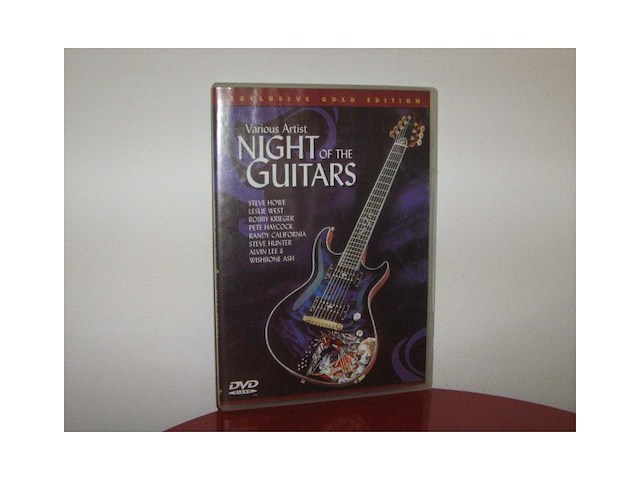 Various Artist - Night Of The Guitars (DVD)