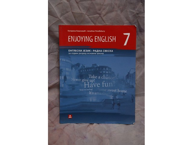 Enjoying english 7 - radna sveska za 7. raz.