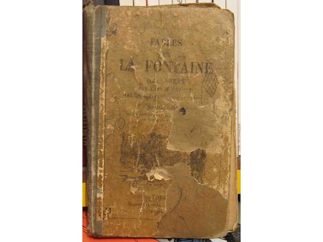 fables de la fontaine - 1876