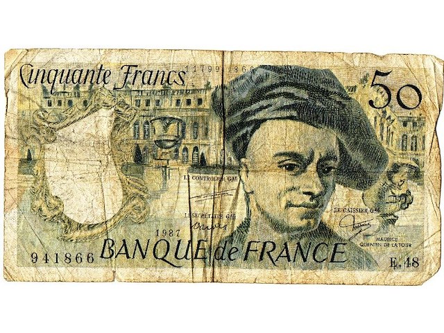 Francs 50, 1987