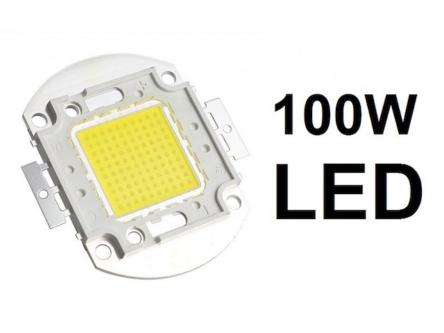 LED dioda 100W menja 1000W - 9000Lm