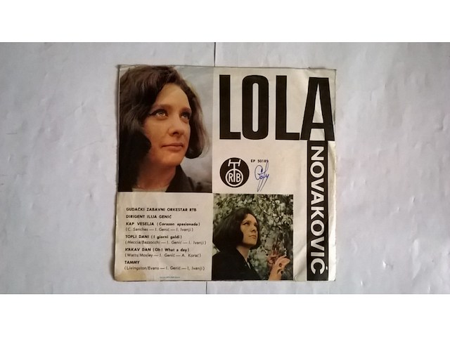 LOLA NOVAKOVIC- KAP VESELJA singl