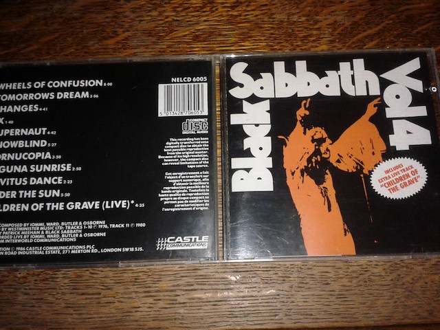 BLACK SABBATH-VOL.4