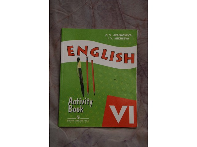 Engleski jezik za Ruse - Activity book VI