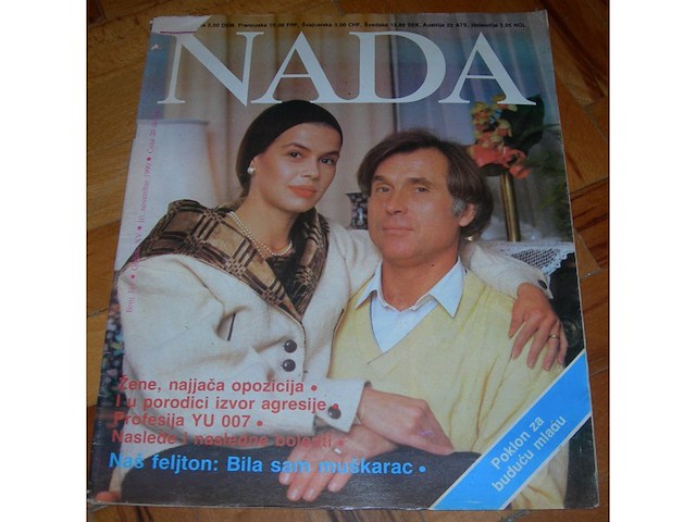 Nada br. 385, 1990. - Mia Begović