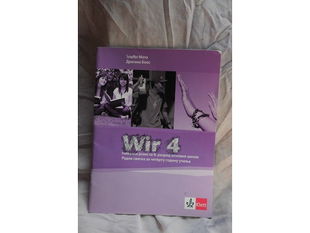 Wir 4 - Nemacki za 8.raz. - r. sveska