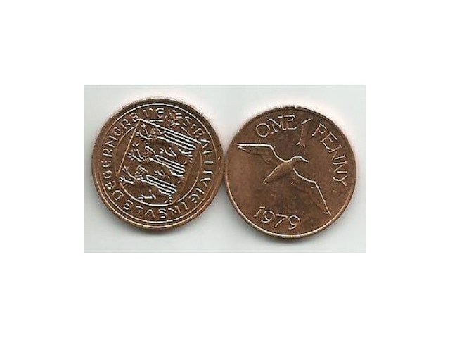 Guernsey 1 penny 1979.