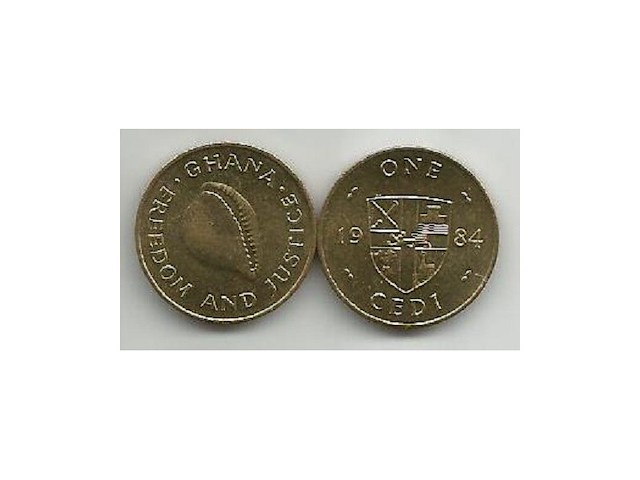 Ghana 1 cedi 1984. UNC