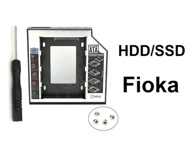Univerzalna fioka za HDD/SSD 12.7mm - SATA