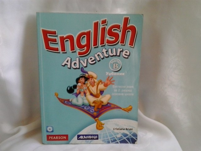 English adventure B udžbenik ima cd