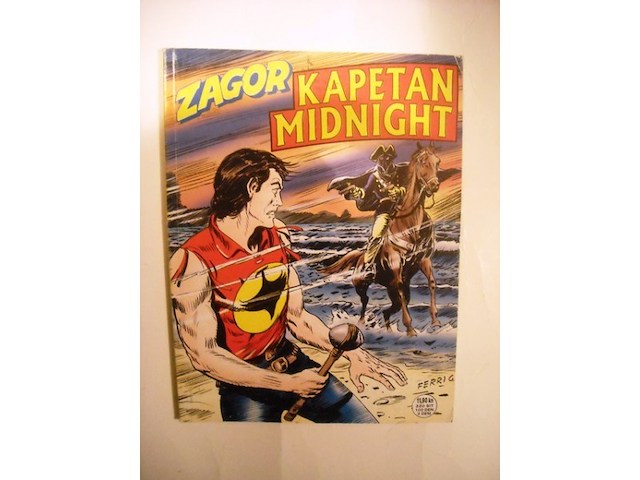 Zagor SD 54 Kapetan Midnight